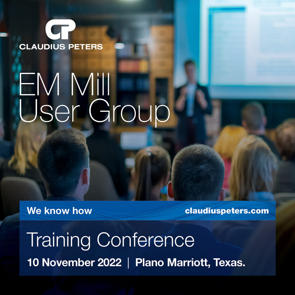 EM Mill User Group Training Conference - Claudius Peters